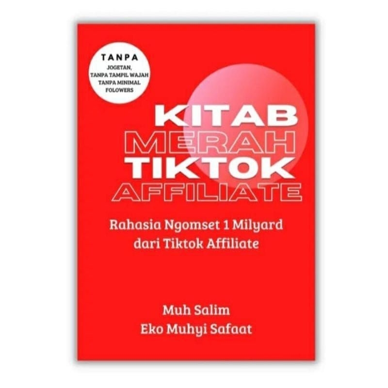 Jual Buku Kitab Merah Tiktok Affiliate | Shopee Indonesia