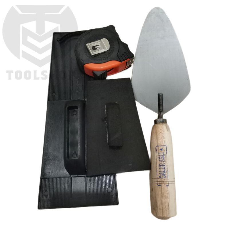 Jual Paket Alat Tukang Roskam Sendok Semen Meteran Gosokan Acian ...