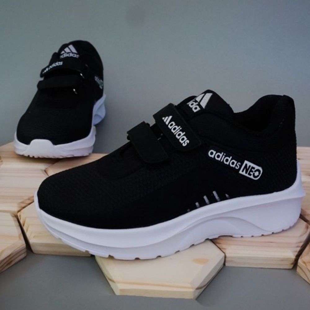 Jual SEPATU ANAK SEKOLAH UKURAN 27-37 HITAM PEREKAT UMUR 4 5 6 7 8 9 10 ...