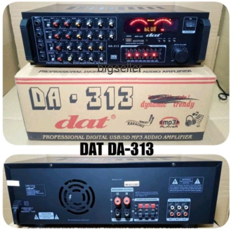 Jual Ampli dat da313 power ampli dat da 313 | Shopee Indonesia