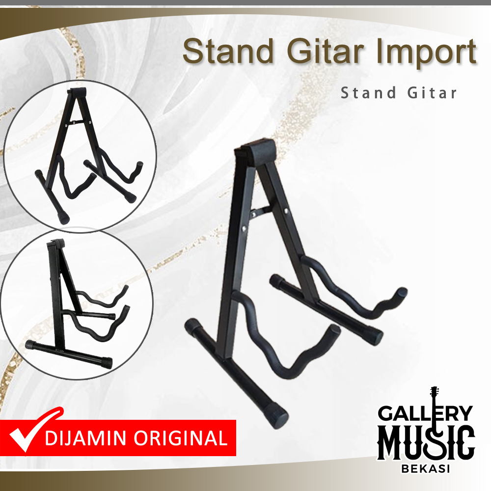 Jual Stand Gitar Akustik Elektrik Bass Ukulele Universal Import ...