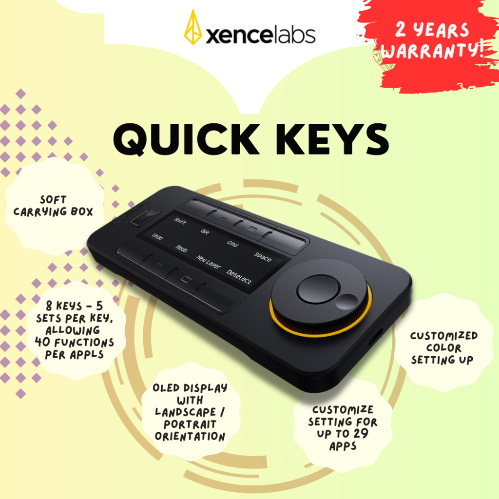 Jual Xencelabs Quick Keys Pen Tablet Remote | Shopee Indonesia