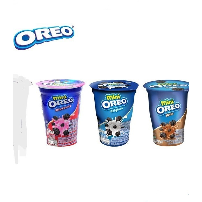 Jual Oreo Mini Cup / Snack Biskuit Kecil Aneka Rasa 61 gr | Shopee ...