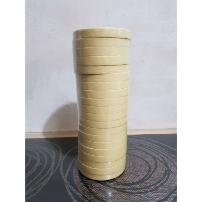 Jual MASKING TAPE 12MM GOLDTAPE / LAKBAN KERTAS / ISOLASI DUCO DICO ...