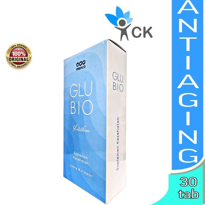 Jual GLUBIO BOX ISI 30 pure glutathione | Shopee Indonesia
