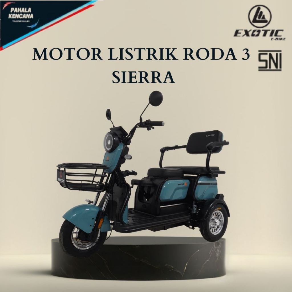 Jual SEPEDA MOTOR LISTRIK RODA 3 SIERRA SIERA PACIFIC EXOTIC | Shopee ...