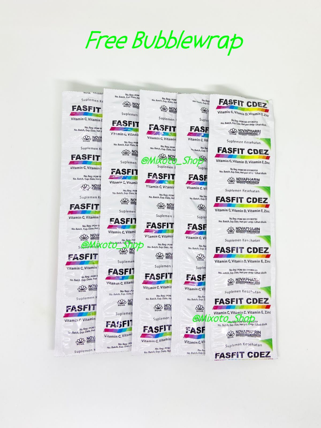 Jual Fasfit/Comvit CDEZ Strip (1 Strip isi 10 kapsul) | Shopee Indonesia
