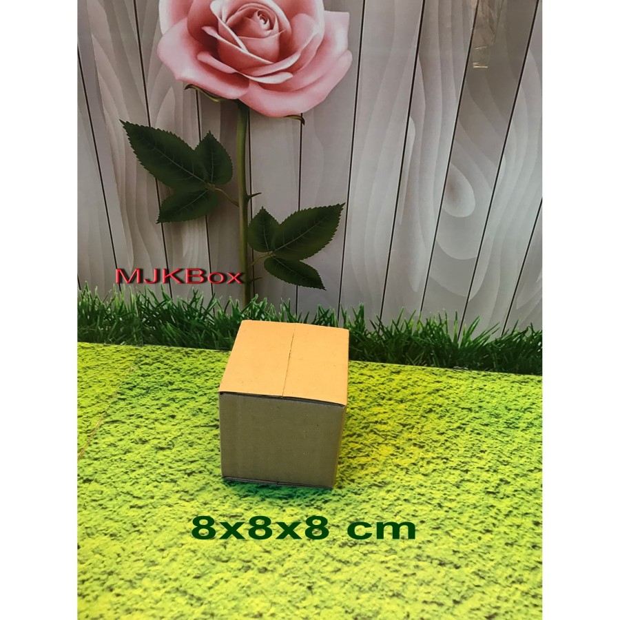 Jual kardus karton box uk.8x8x8 cm....ST ,,untuk packing MODEL INDOMIE ...