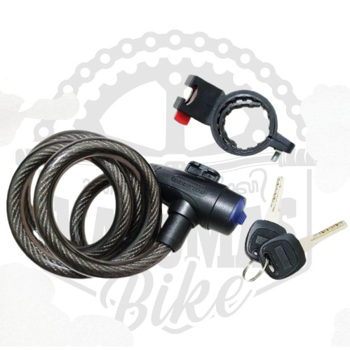 Jual KUNCI GEMBOK SEPEDA POLYGON POWER SPIRAL BICYCLE LOCK | Shopee ...