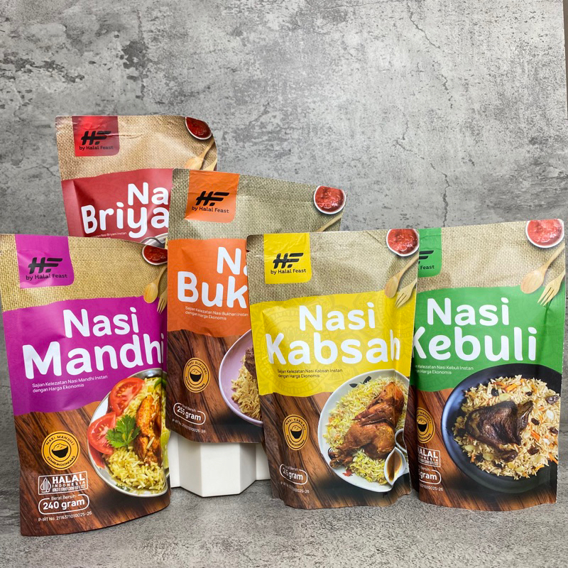 Jual Nasi Instan Khas Timur Tengah, Nasi Briyani, Nasi Kebuli, Nasi ...