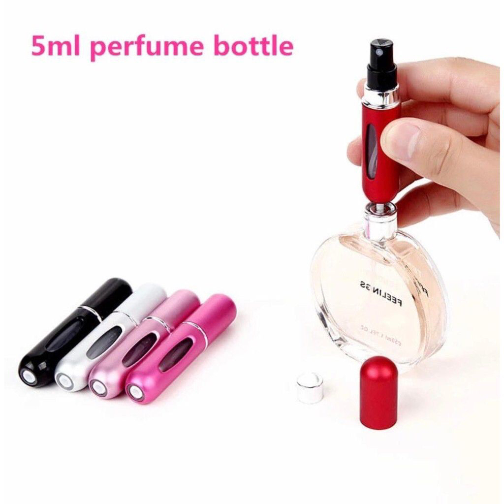 Jual Botol Parfum Mini Portable Botol Parfume Travel Isi Ulang 5ML dan ...