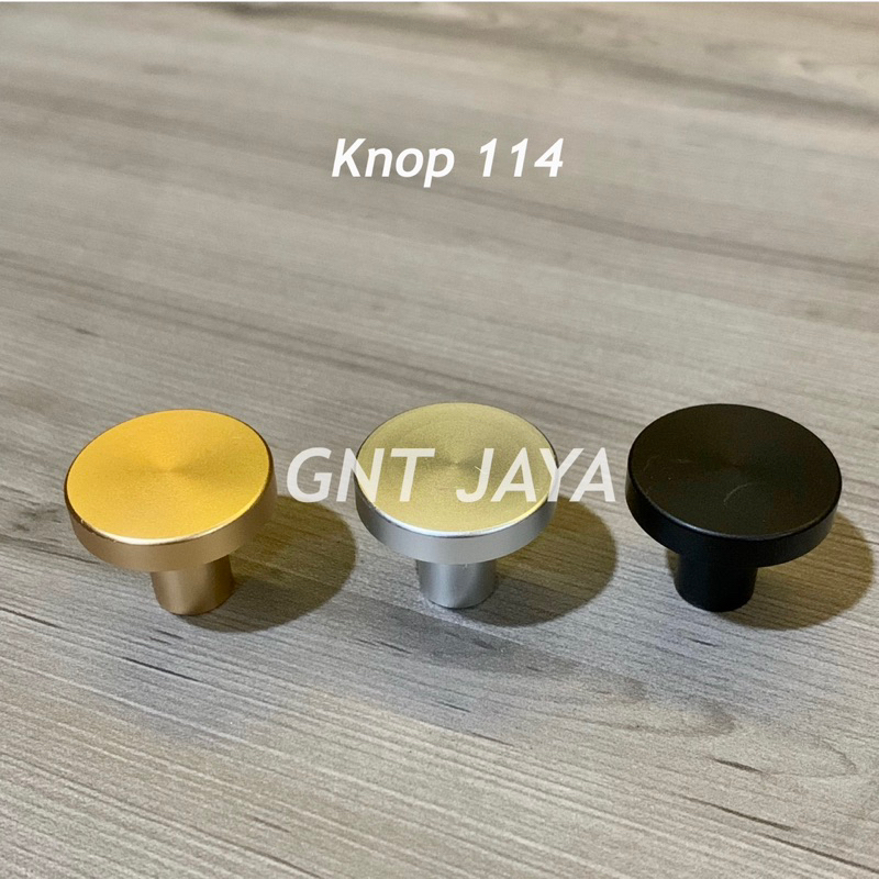 Jual free baut TARIKAN KNOP bulat kode 114 minimalis silver black gold ...