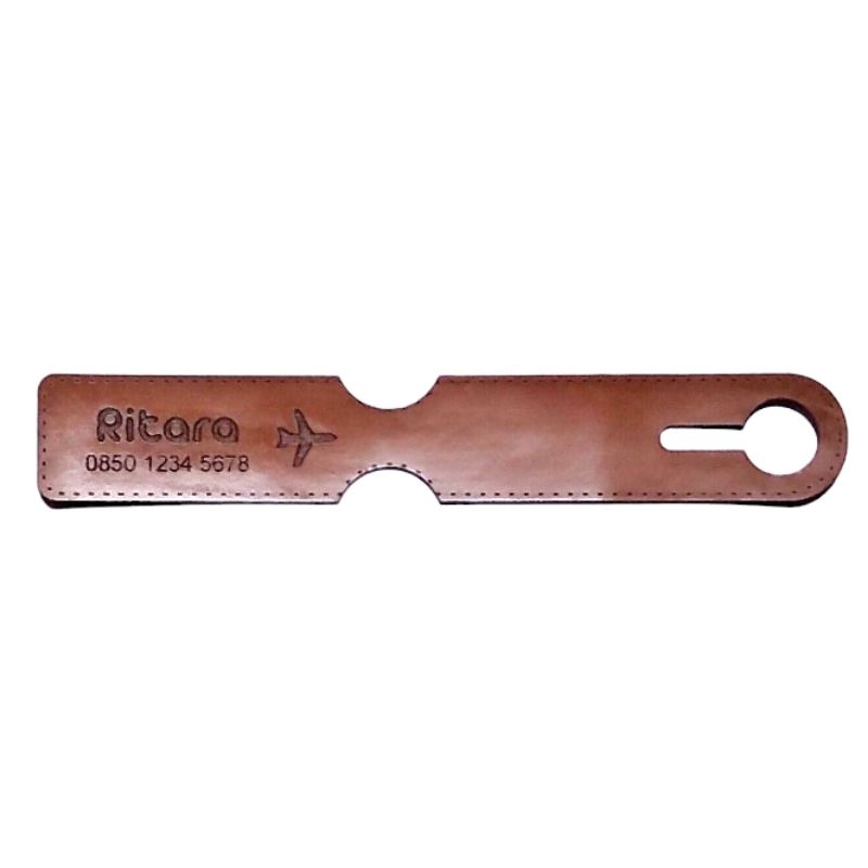 Jual LUGGAGE tag gantungan tas koper label nama tas name tag koper ...
