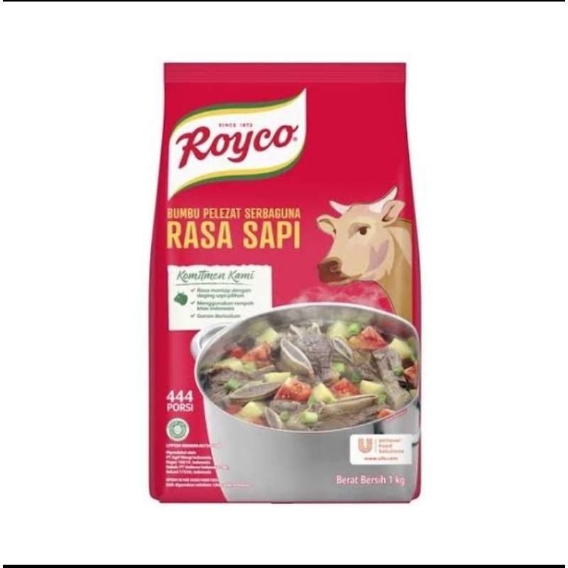 Jual Royco Sapi 1kg Bumbu Kaldu Bubuk Pelezat Rasa Masakan 1 kg ...