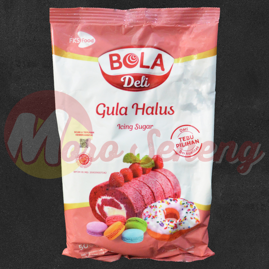 Jual Gula Halus Bola Deli Gula Tepung Powdered Confectioners Icing 10X ...