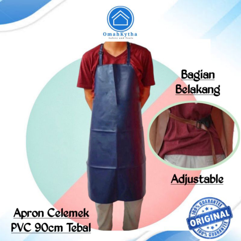 Jual Apron PVC Celemek Badan anti air Panjang | Shopee Indonesia