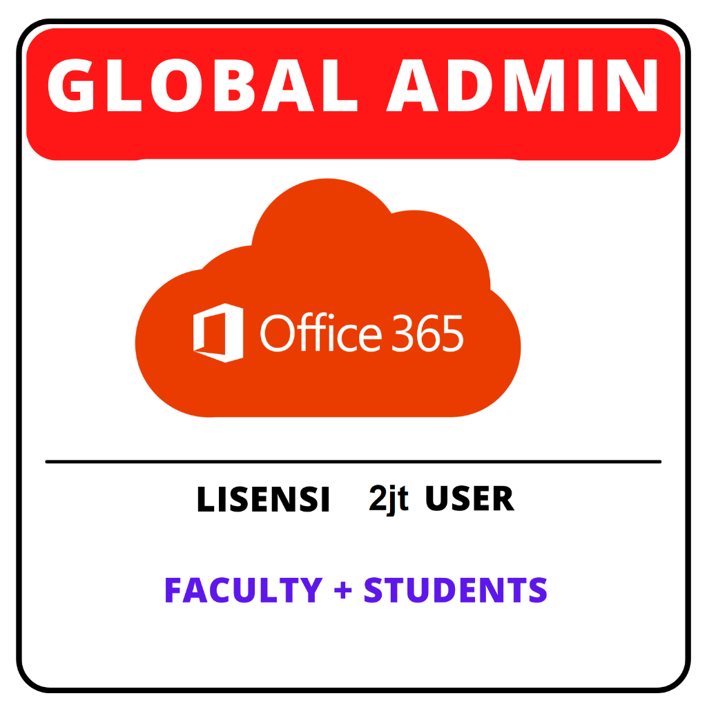 Jual Global ADMIN A1 Faculty & Student - Microsoft Office 365 | Shopee ...
