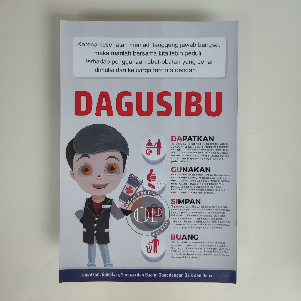 Jual Poster Dagusibu - Pelayanan Informasi Obat - Poster Farmasi ...