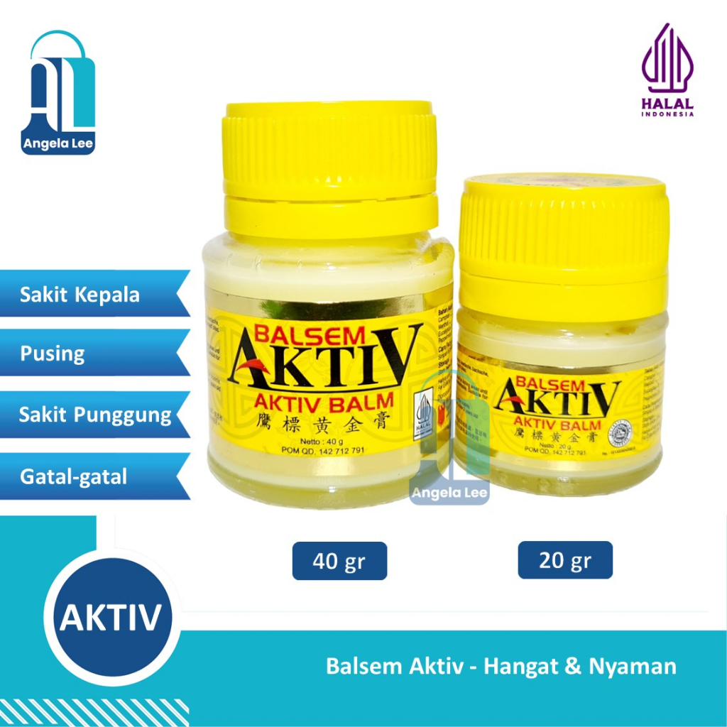 Jual Cap Lang Balsem Aktiv Kuning Sakit Kepala Punggung Pusing Gatal ...