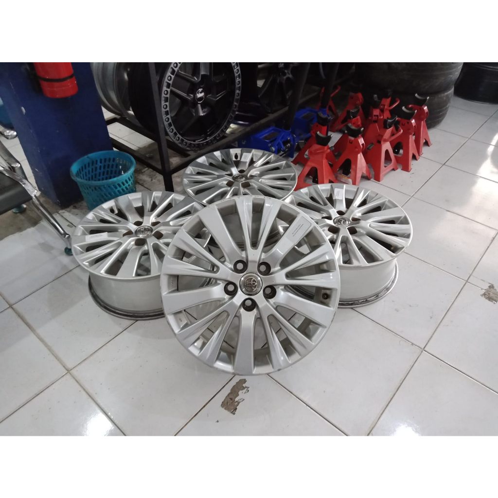 Jual 4 pcs pelek seken ring 18 baut 5 velg repilka alphard vellfire r18 ...