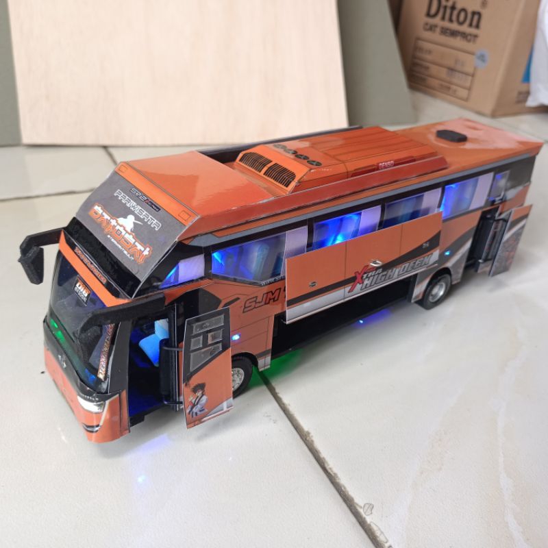 Jual Miniatur Bis SJM Trans Batosai | Shopee Indonesia