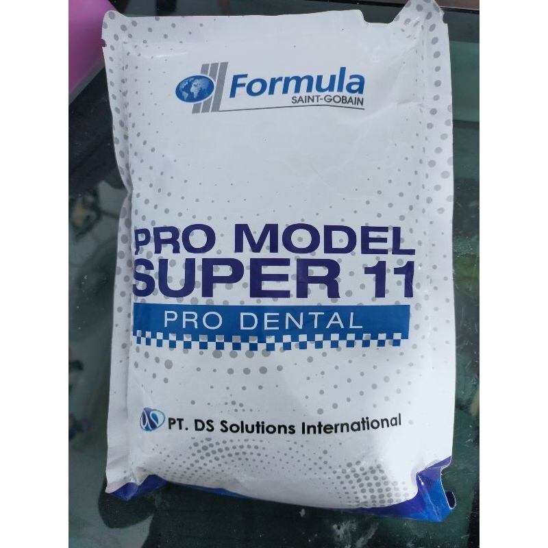 Jual Gips Biru Pro Dental Stone Pro Model Super 11 Type II + Moldano ...