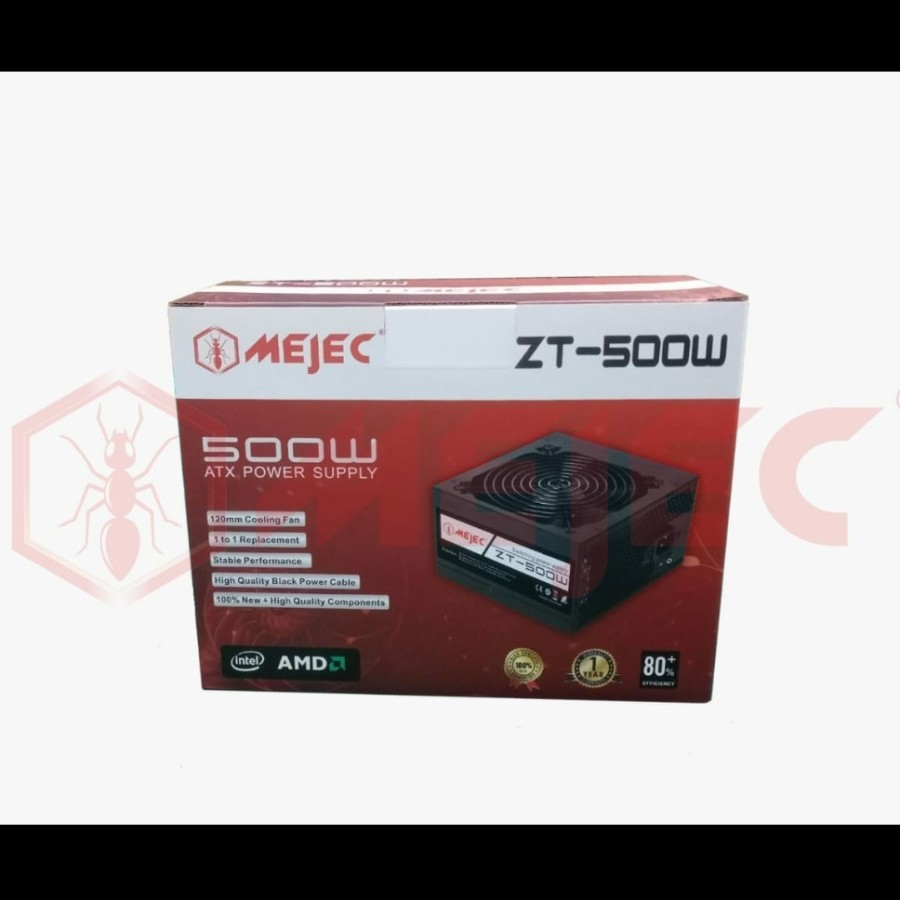 Jual MEJEC PSU 500W ZT-500W 500Watt Flat Cable | Shopee Indonesia