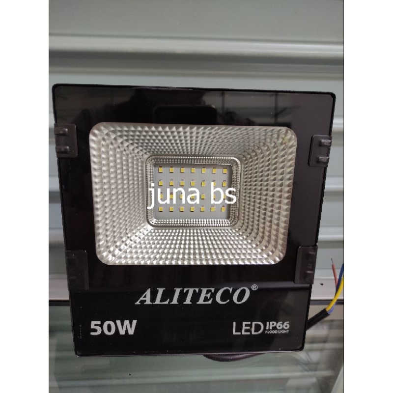 Jual LAMPU TEMBAK LED ALITECO 50W / KAP SOROT LED / LAMPU SOROT LED 50 WATT | Shopee Indonesia