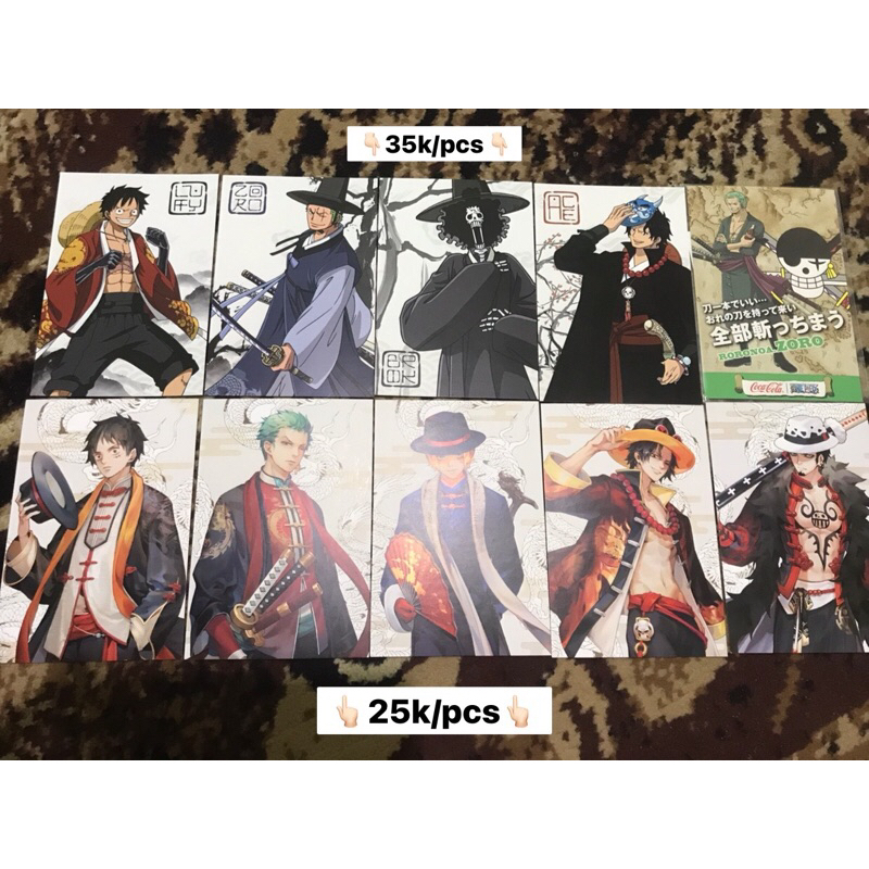 Jual postcard one piece official & by whitepoison | Shopee Indonesia