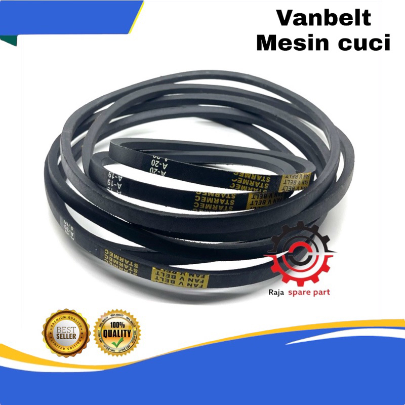 Jual VANBELT MESIN CUCI TIPE A | FAN BELT A27 A28 A33 A33,5 | KARET ...