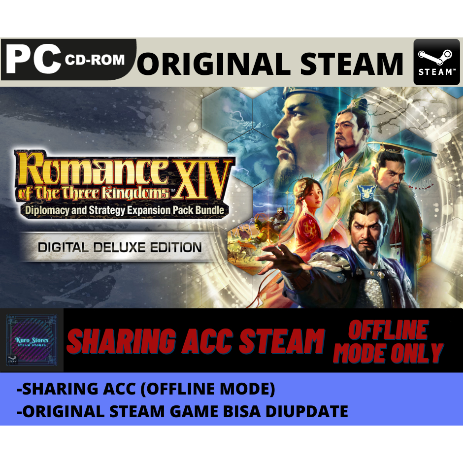 Jual Romance Of The Three Kingdoms XIV / ROTTK XIV PC Game Sharing ...