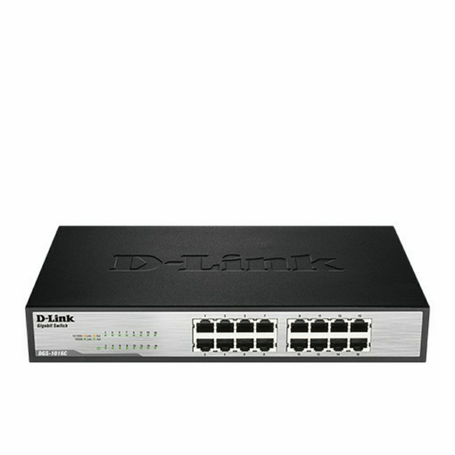 Jual DLink DGS-1016C 16-Port Unmanaged Standalone Gigabit Switch D-Link ...