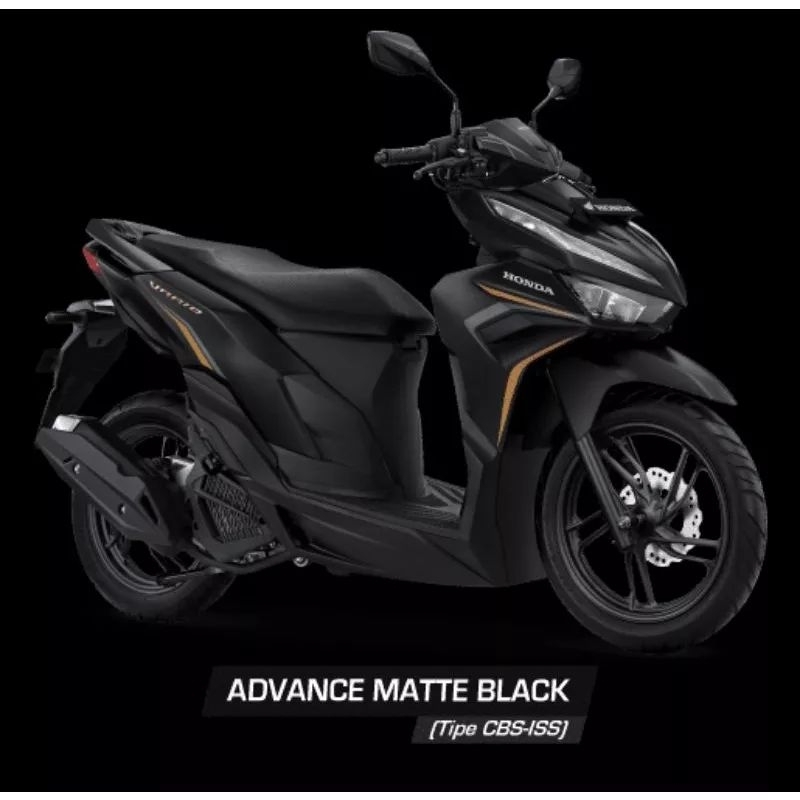 Jual (BISA COD) stiker New Vario 125 Hitam doff black matte 2022 2023 ...