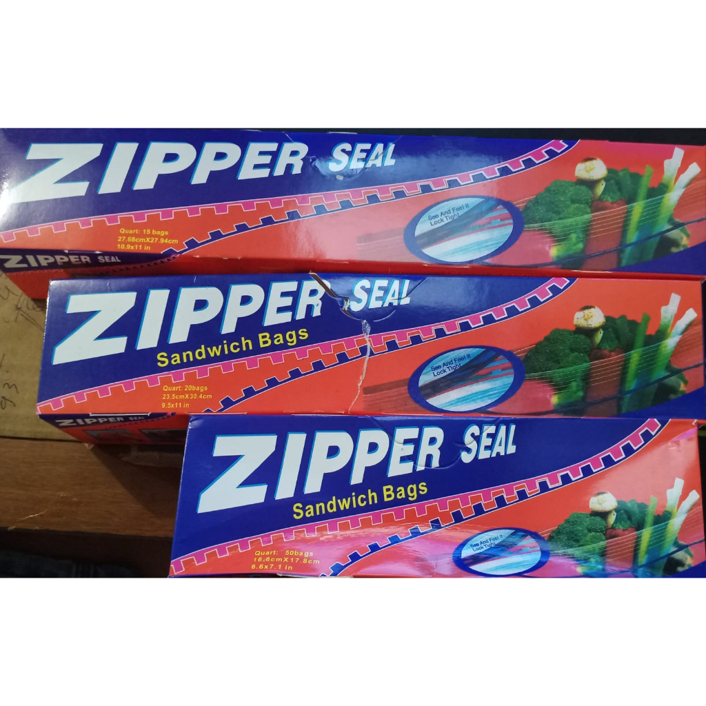 Jual Zipper/plastik zipper/Sandwich bag/snack bag fruit/Zipper bag ...