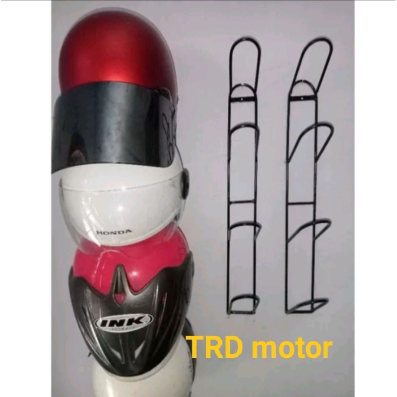Jual RAK HELM/TEMPAT HELM 3 susun dan 4 SUSUN PRAKTIS | Shopee Indonesia
