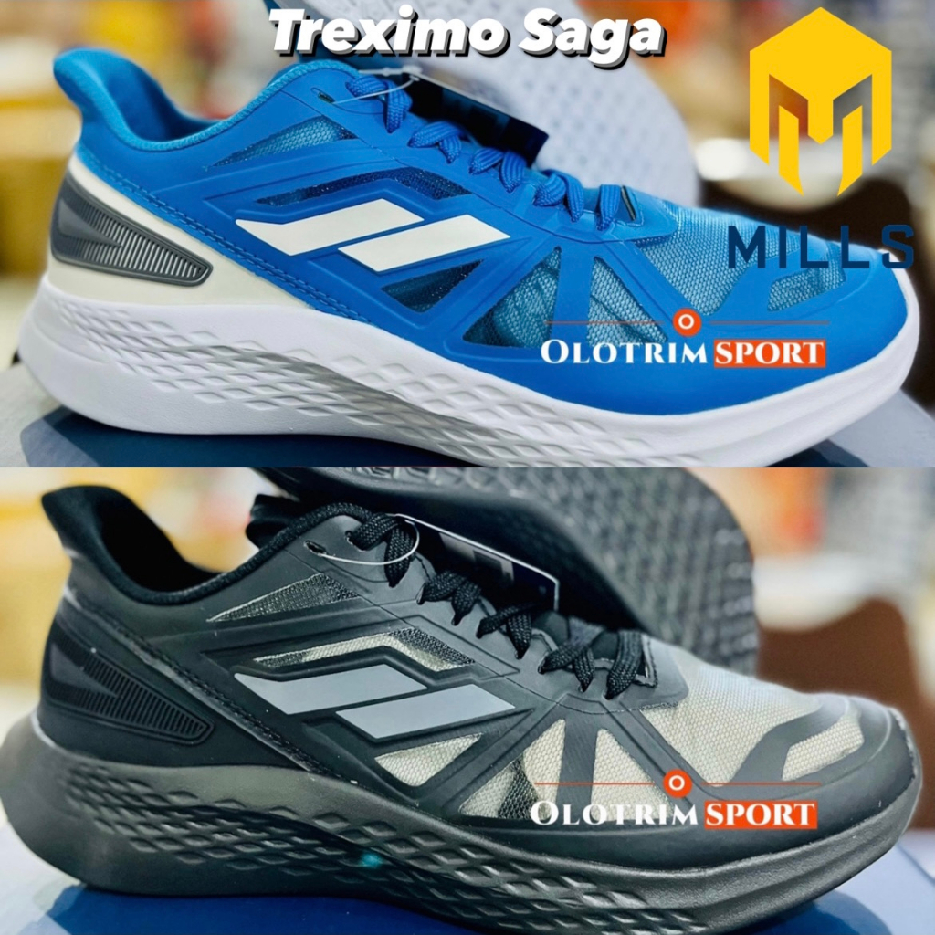 Jual Sepatu Running lari Fashion Mills Treximo Saga Original | Shopee ...