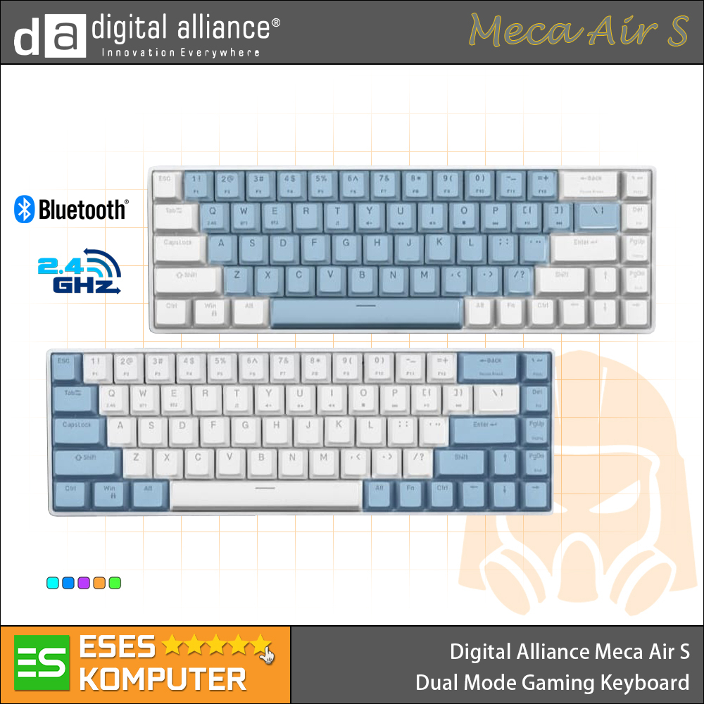 Jual Keyboard Digital Alliance Meca Air S 65% Wireless | Mechanical ...