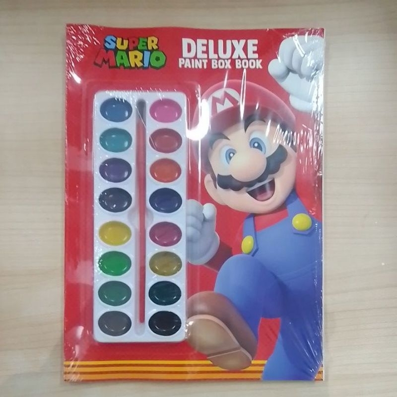 Jual Super Mario Deluxe Paint Box Book (Nintendo) | Shopee Indonesia