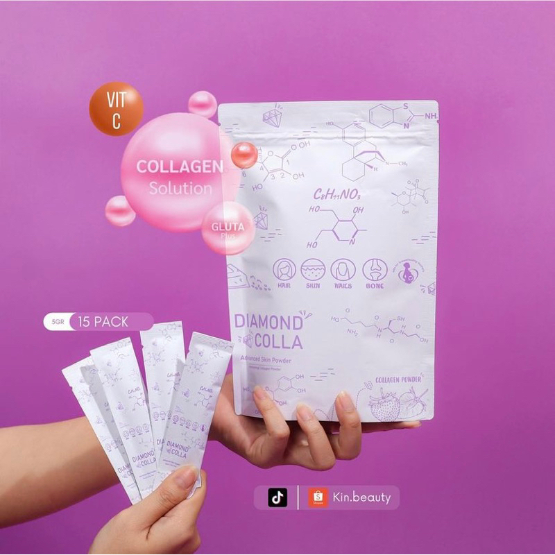 Jual Diamond Colla-Collagen Powder/Bubuk minuman kolagen sor ...