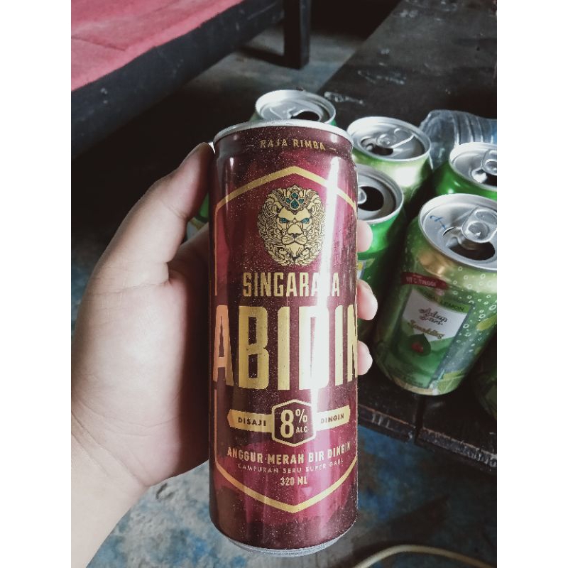 Jual Botol Kaleng Bekas Singaraja Abidin 320ml | Shopee Indonesia