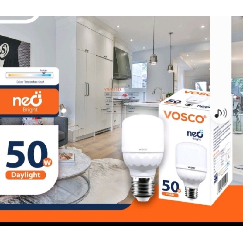 Jual LAMPU VOSCO NEO BRIGHT 50 WATT | Shopee Indonesia