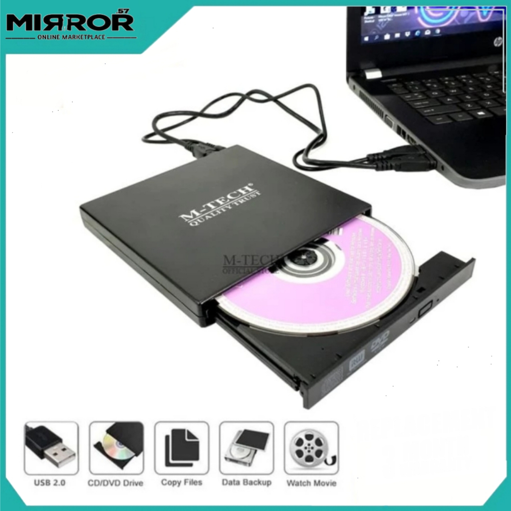 Jual DVD RW Laptop PC DVD External Buat Burning, Instal Driver Play ...