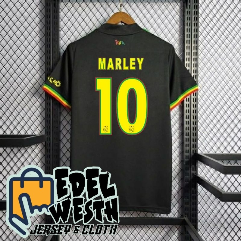 Jual JERSEY plus NAMESET AJAX BOB MARLEY GRADE ORI 2021/22 | Shopee ...