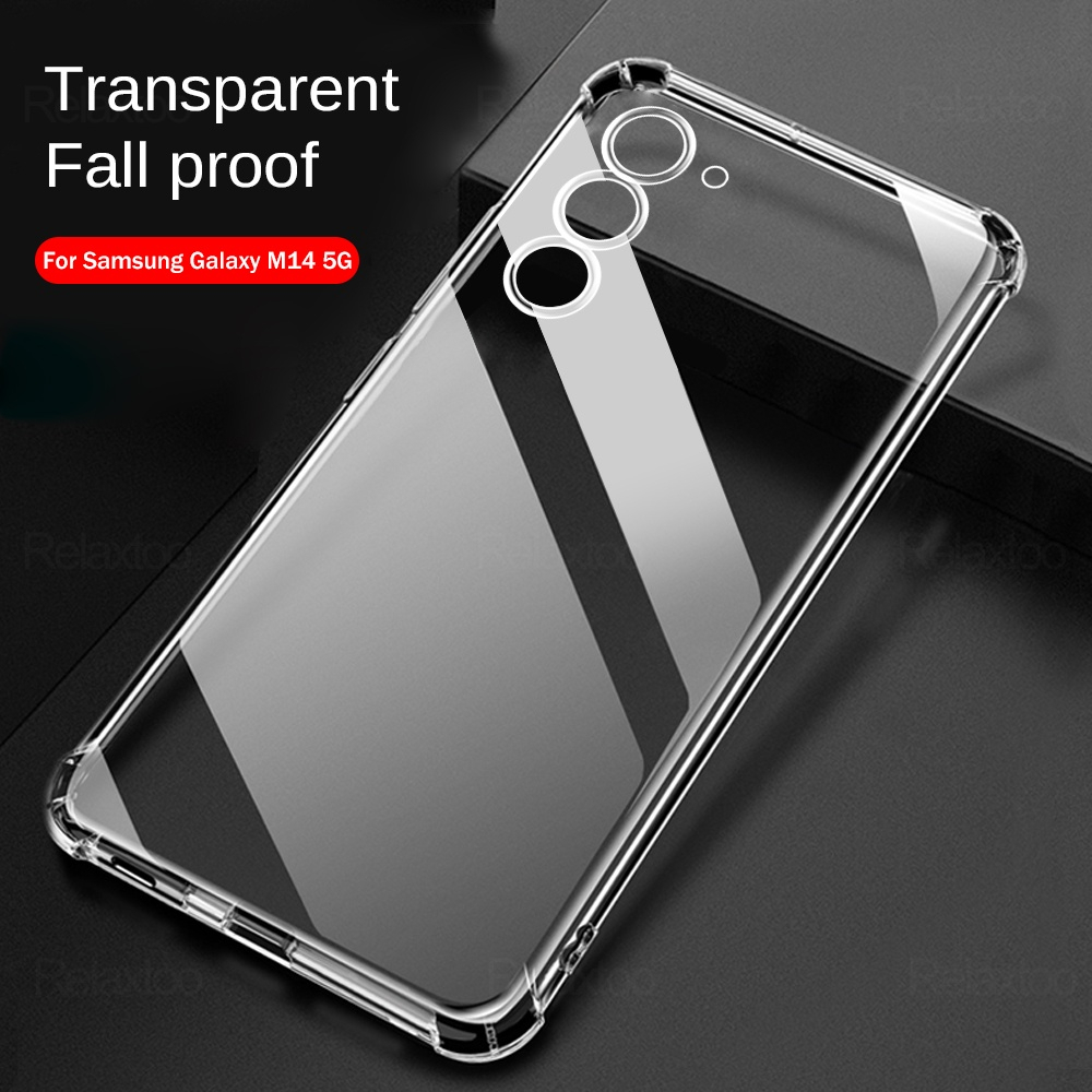 Jual Soft Case Silikon Samsung Galaxy M14 5G M34 M54 Bening Transparant ...