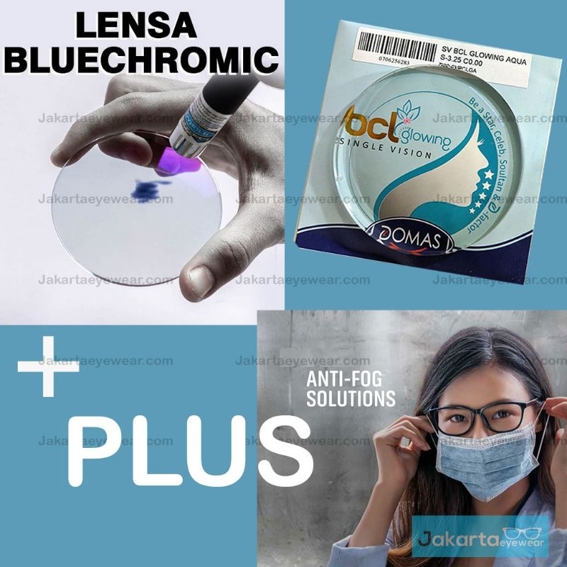 Jual Lensa Progressive Domas Flexi Bluechromic Anti Fog Fitur Anti Blue ...