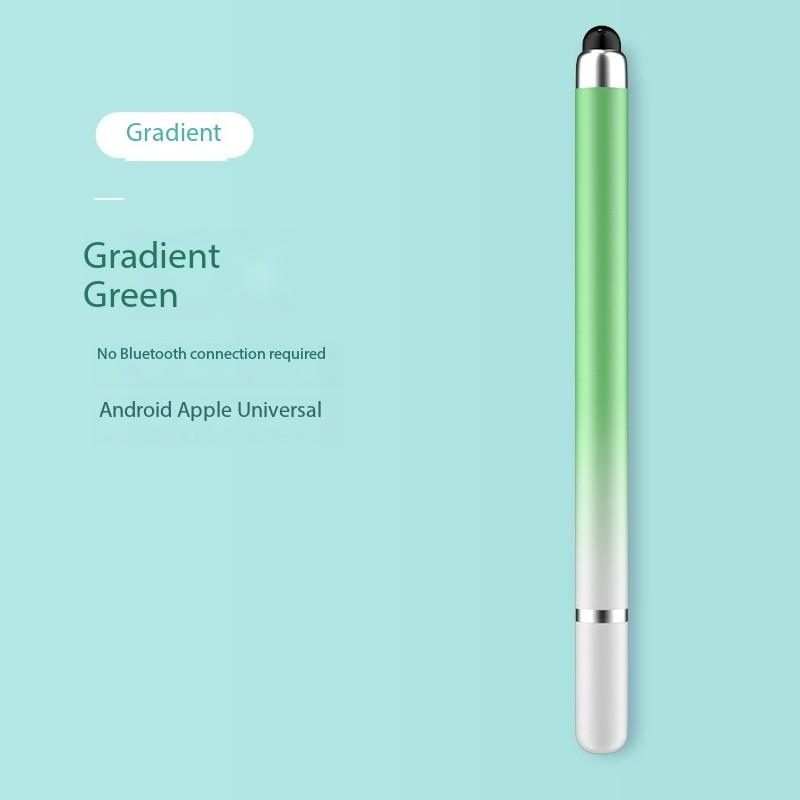 Jual Macaron Gradient Double Head Stylus Disk Screen Touch Pen Phone ...