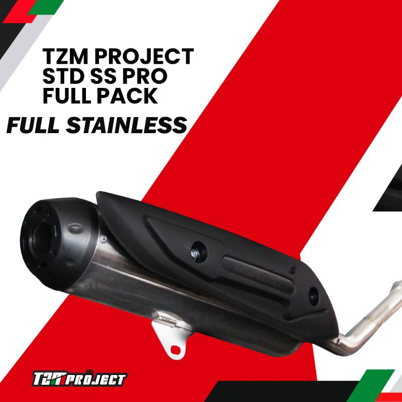 Jual KNALPOT TZM PROJECT RACING STD SS PRO RACING ZONA MATIC ORIGINAL ...