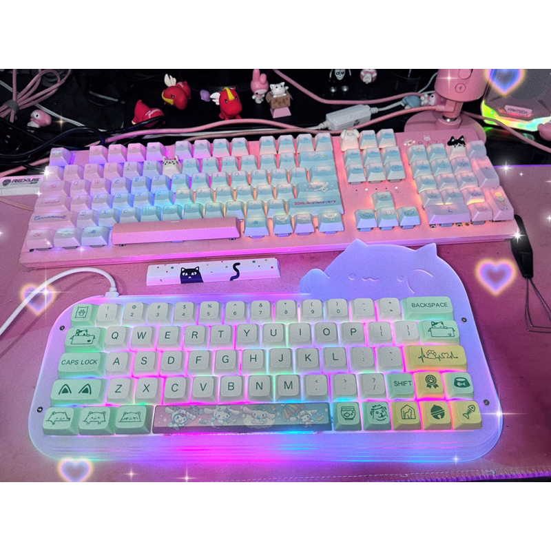 Jual Epomaker Cat 64 BongoCat 64 keyboard Gatreon Switch | Shopee Indonesia