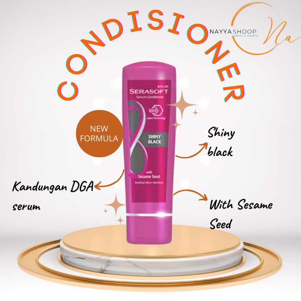 Jual Serasoft Conditioner Hair Fall Serum 170ml / NAYYA 89 | Shopee ...