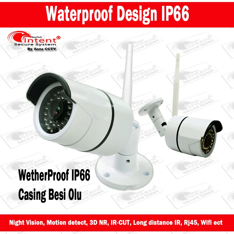 Jual IP PRO Wireless IP CAMERA Outdoor HD2304x1296P Lens 5Mp (Built-in ...